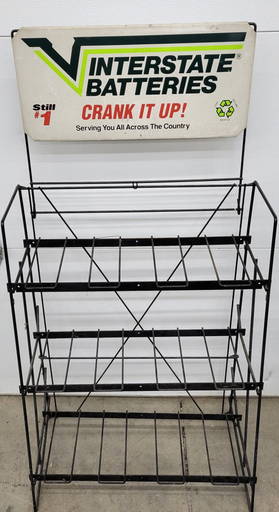 Interstate Batteries sign with display rack (#0485) on Jun 18, 2022 ...