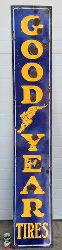 Goodyear Tires Porcelain Sign