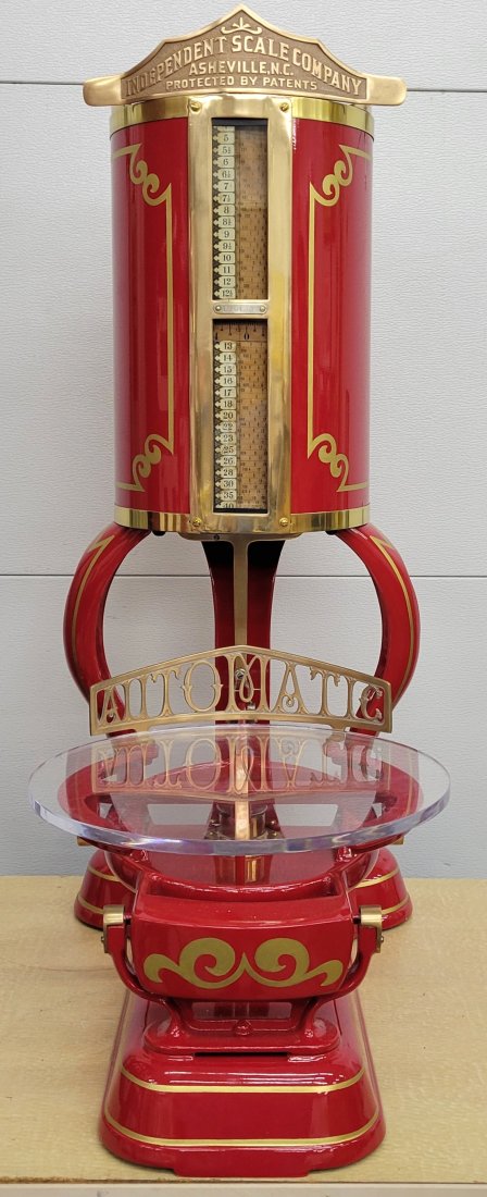 Rare Vertical Barrel Scale Restored