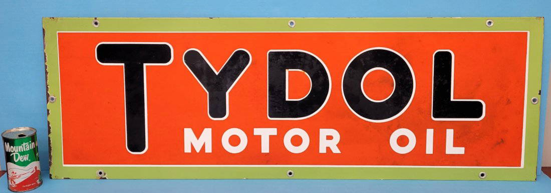 Tydol Motor Oil Porcelain Sign