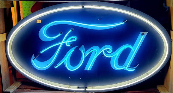 Ford Tractors Neon Sign