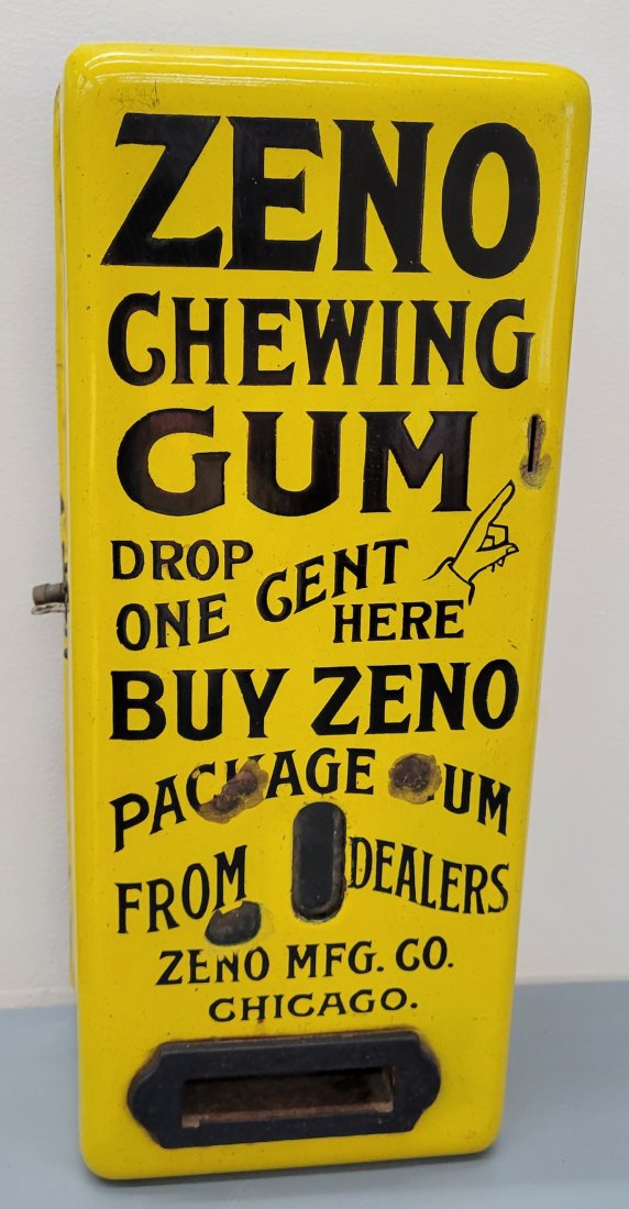 Zeno Chewing Gum Coin Operated Gum Machine - Dec 03, 2022 | Rockabilly ...