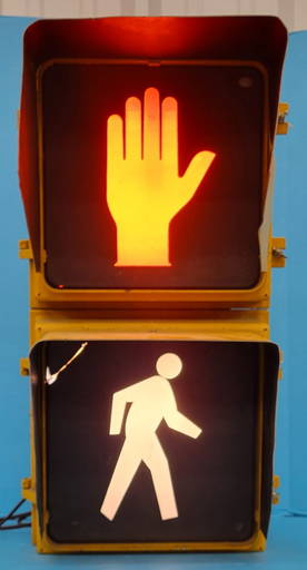 Cross Walk Light Up Sign - Dec 03, 2022 | Rockabilly Auction Company in GA