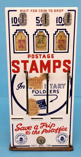 Porcelain Postage Stamp Vending Machine