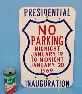 Presidential Parking Sign
