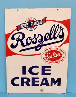 6ft Double Sided Sealtest Ice Cream Lighted Sign