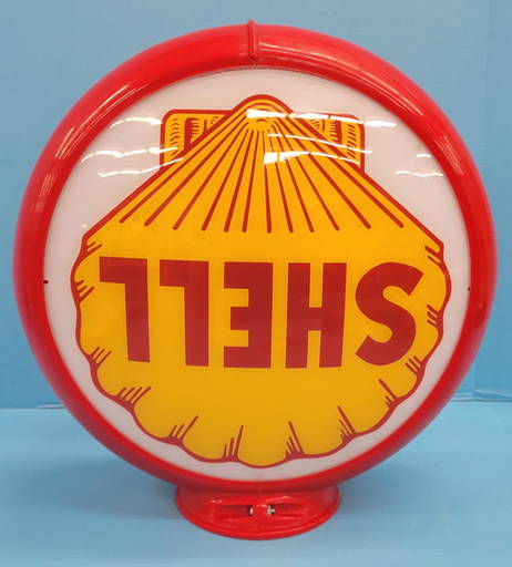 Shell Gas Pump Globe Light Contemporary