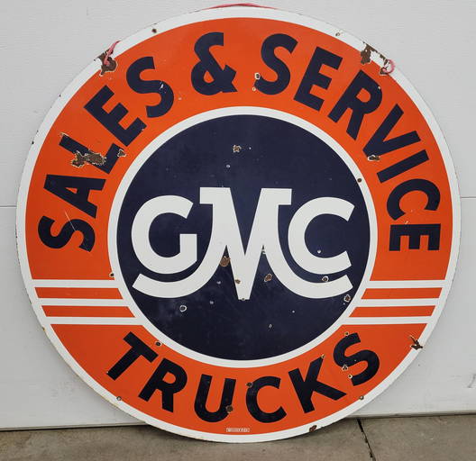 Gmc Trucks Sales & Service 42" Dsp Sign