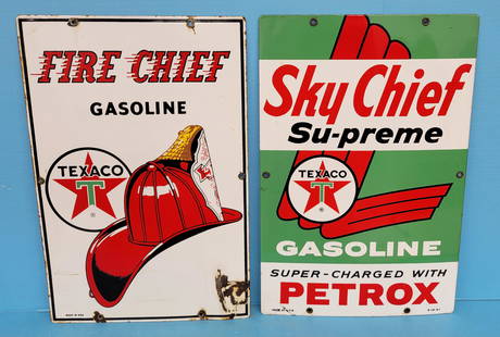 Texaco Fire Chief & Texaco Sky Chief Supreme Super Charged With Petrox ...