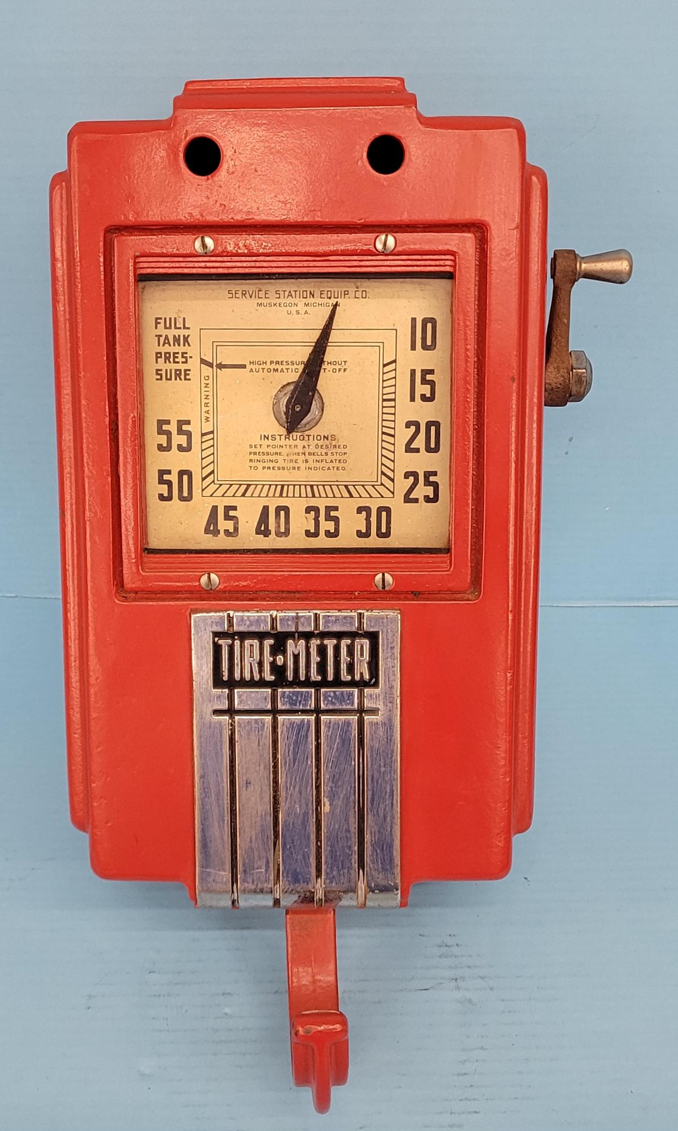 Tire Meter From Service Station Equipment Co. Auction