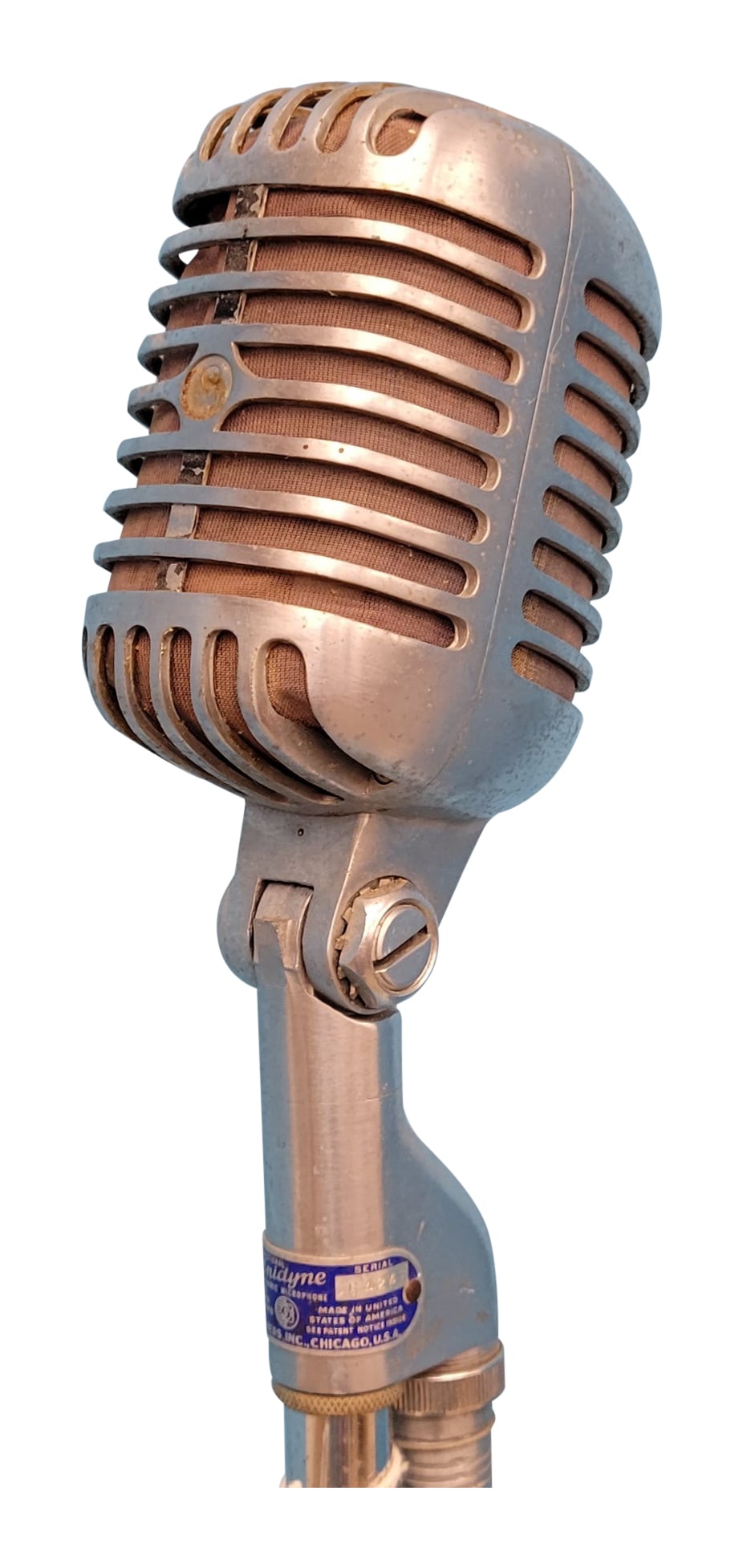 1950's Shure Unidyne Dynamic Model 55s Working Microphone Auction