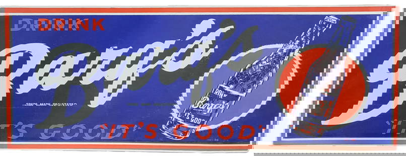 Drink Barq's Root Beer It's Good Heavy Cardstock Sign