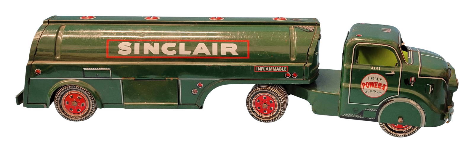 Sinclair Power X Marx Tin Litho Tanker Truck Auction