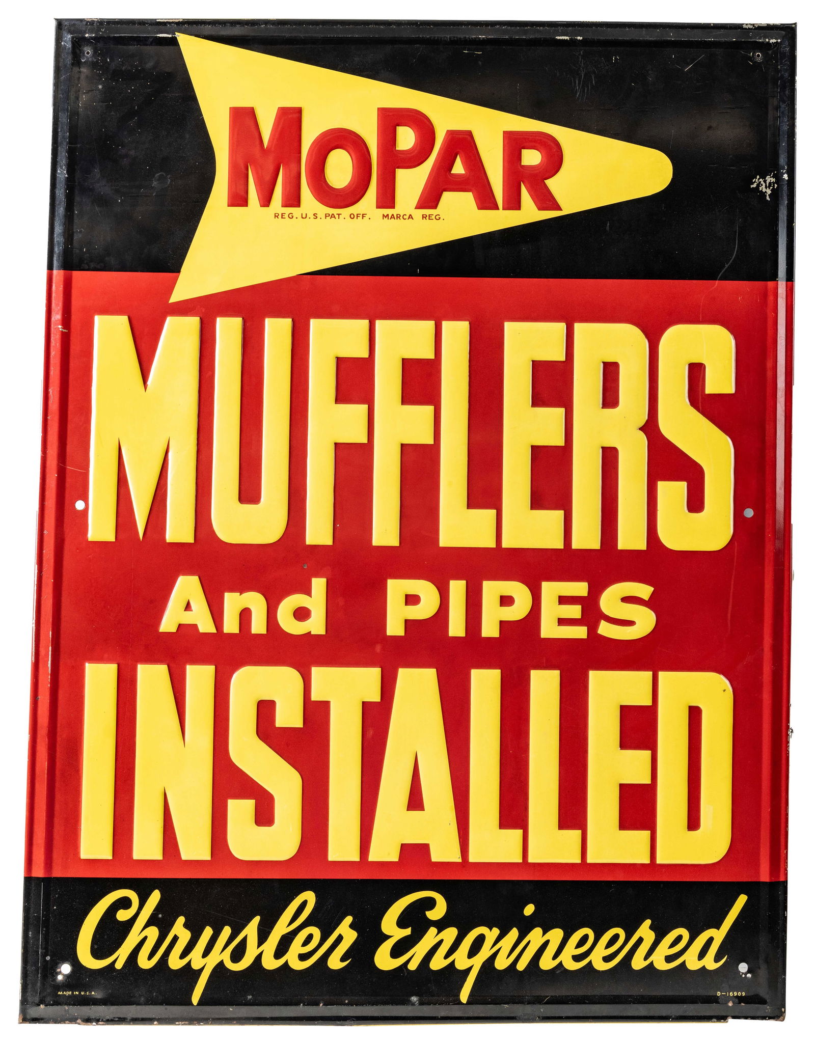 Mopar Mufflers And Pipes Installed Chrysler Engineered Single Sided ...