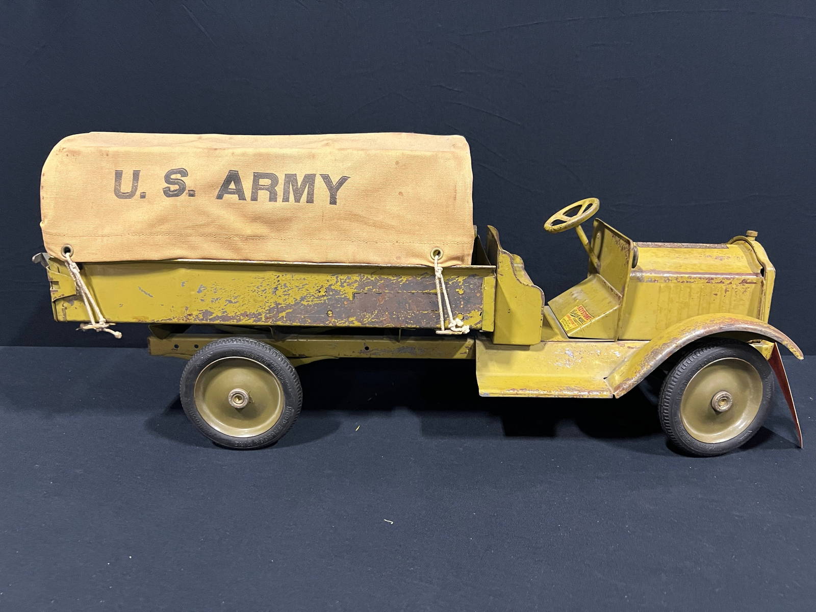 Keystone Packard Model Us Army Pressed Steel Truck Auction