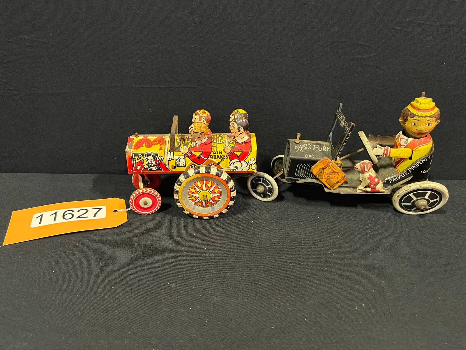 Marx Old Jalopy College Boys Windup Crazy Car Toy Auction