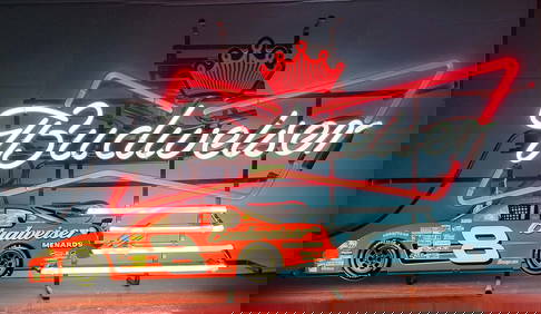 Budweiser Dale Earnhardt Jr Neon Sign