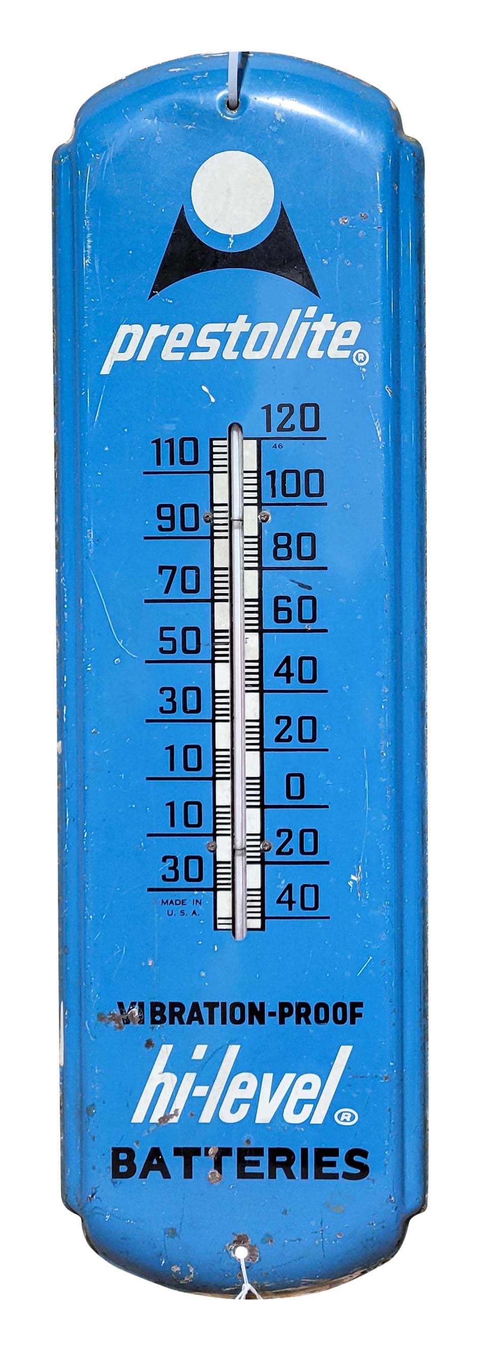 Prestolite Hi-level Batteries Sst Thermometer Auction