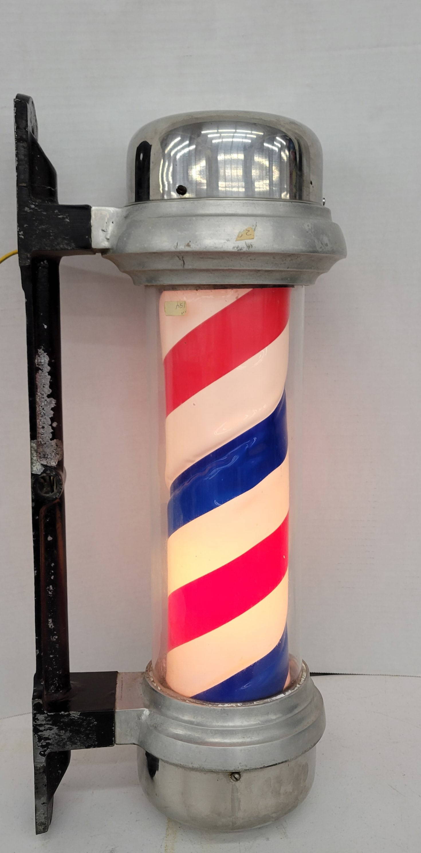 Marvy Light Up Rotating Barber Pole Auction