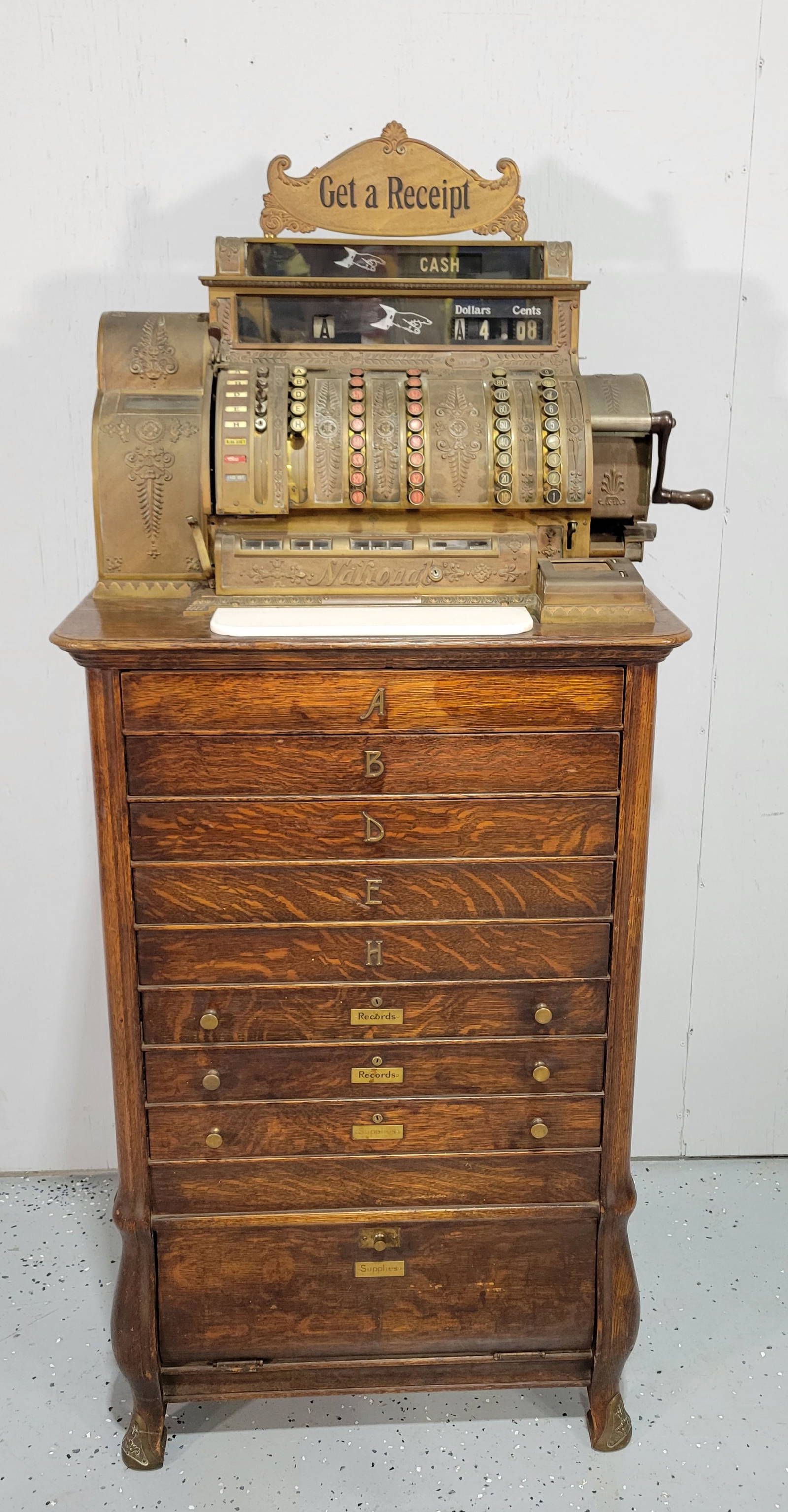 Antique & Vintage Cash Registers & Toppers for Sale in Online Auctions