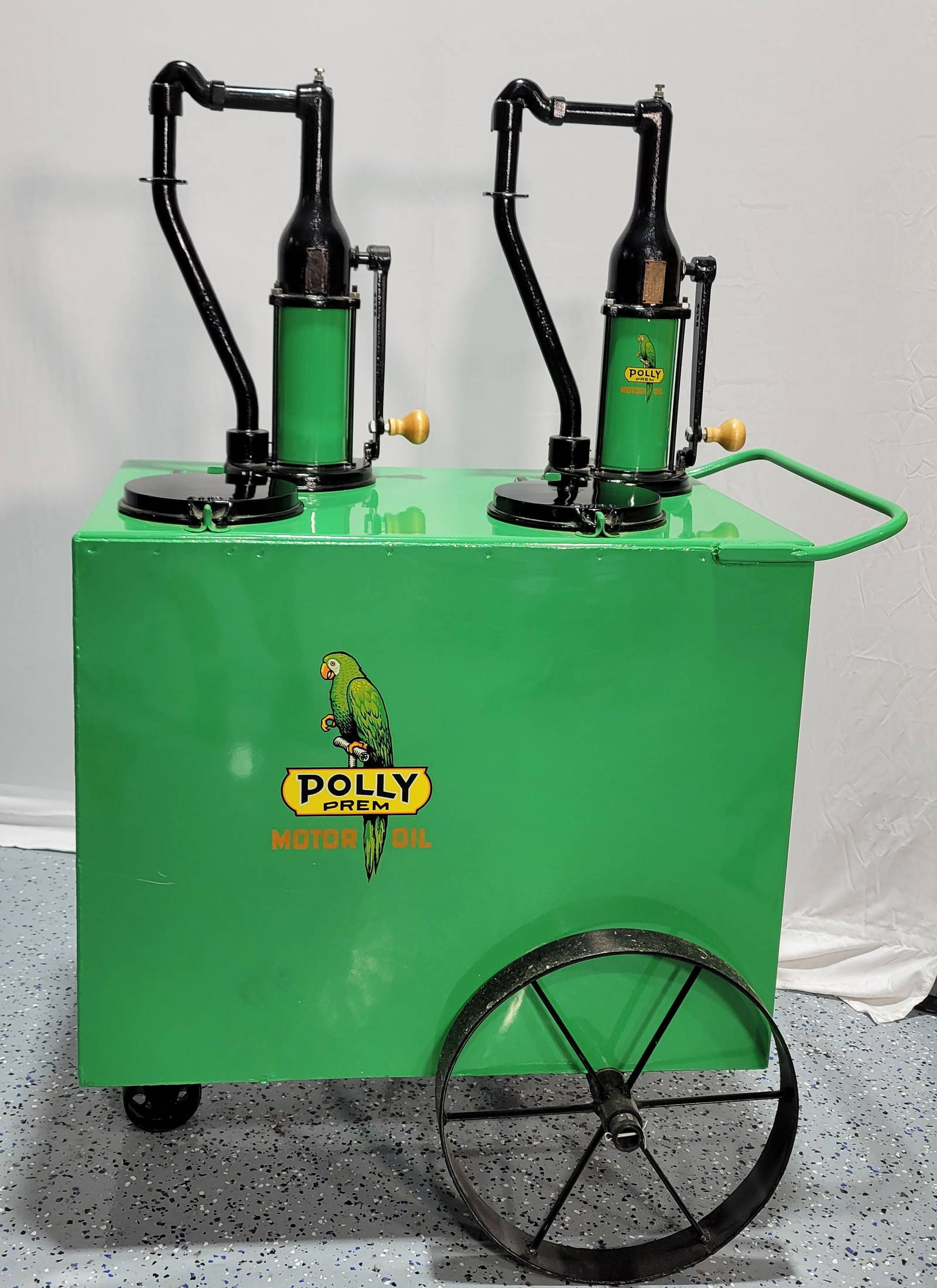 Restored Opaco Polly Double Head Lubester Cart Auction