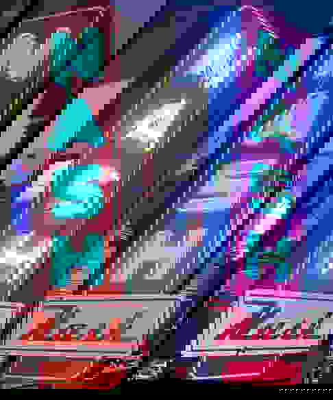 Nash Double Sided Neon Sign Auction