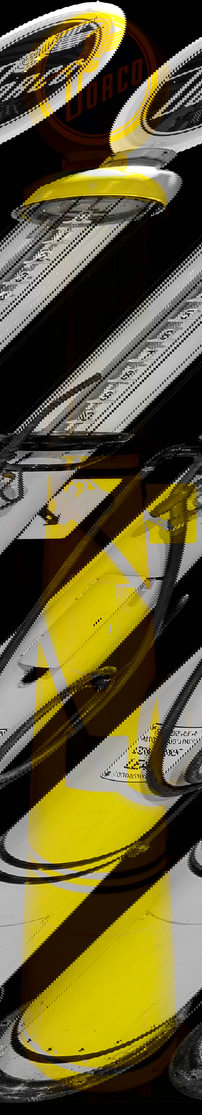 Gilbert & Barker G&b Model 176 Ten Gallon Visible Gas Pump W/ Original ...