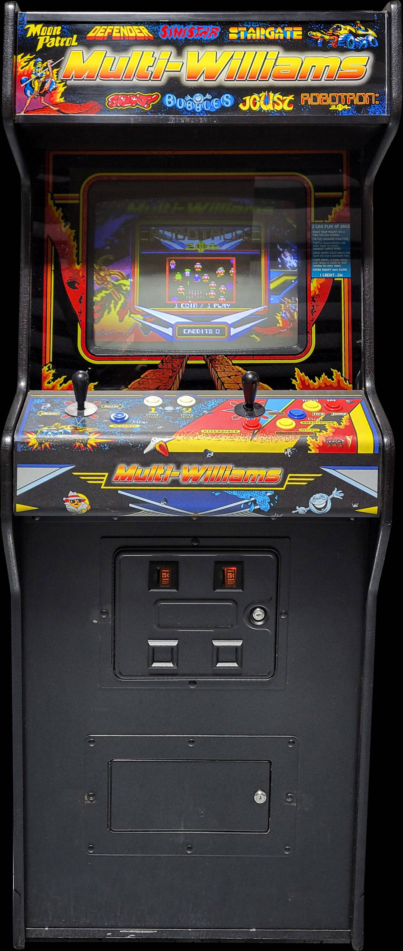 Multi-williams Multi Game Coin Op Video Arcade Game Auction