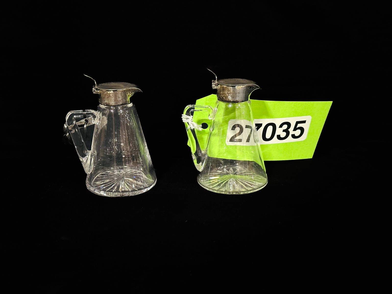 Pair Of Tiffany & Company Sterling Silver Syrup Pitchers Auction