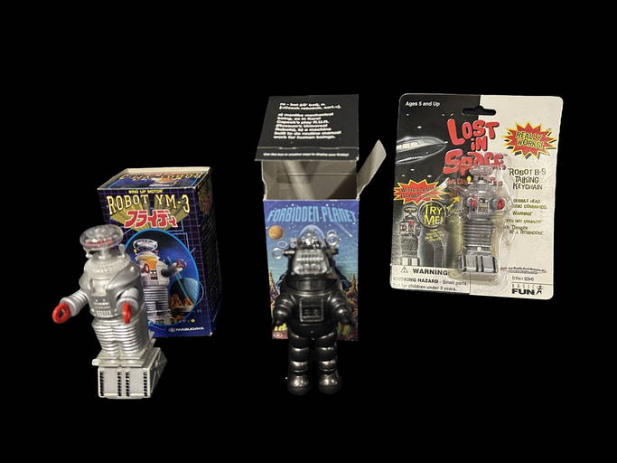 Nib Robby Robot Forbidden Planet Lost In Space Ym3 B9 Robot Talking Key ...