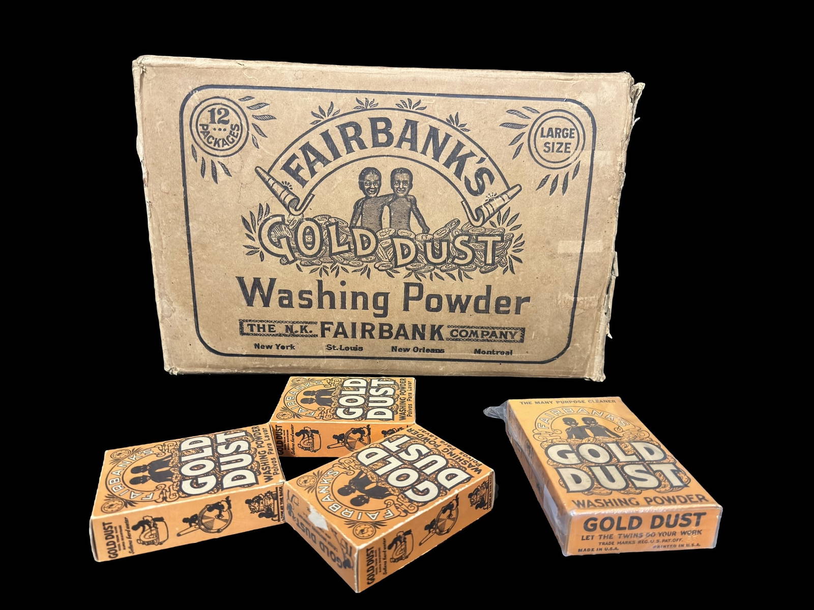 Fairbanks Gold Dust Washing Powder With Big Box Auction