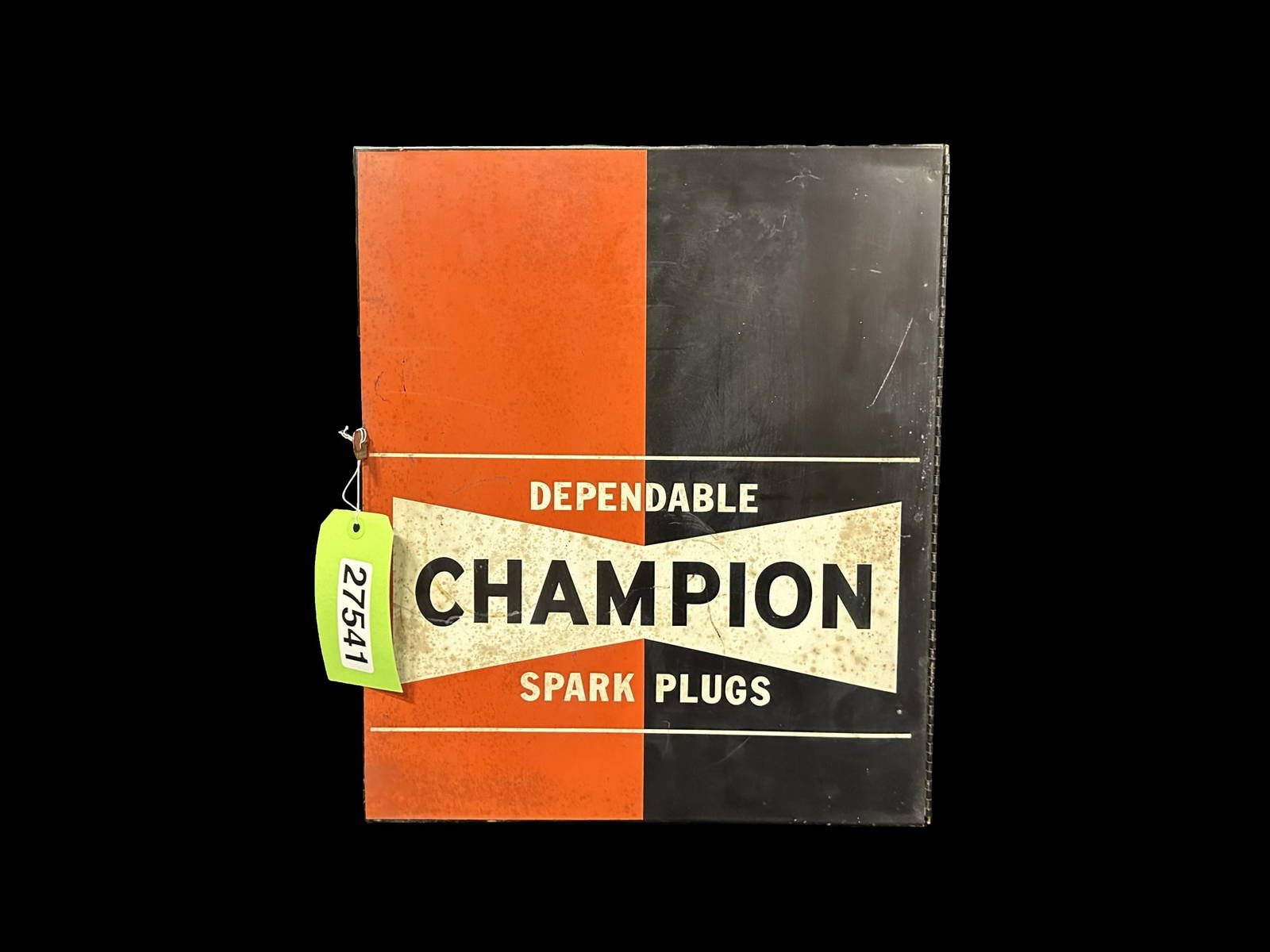 Champion Spark Plug Cabinet Display Auction