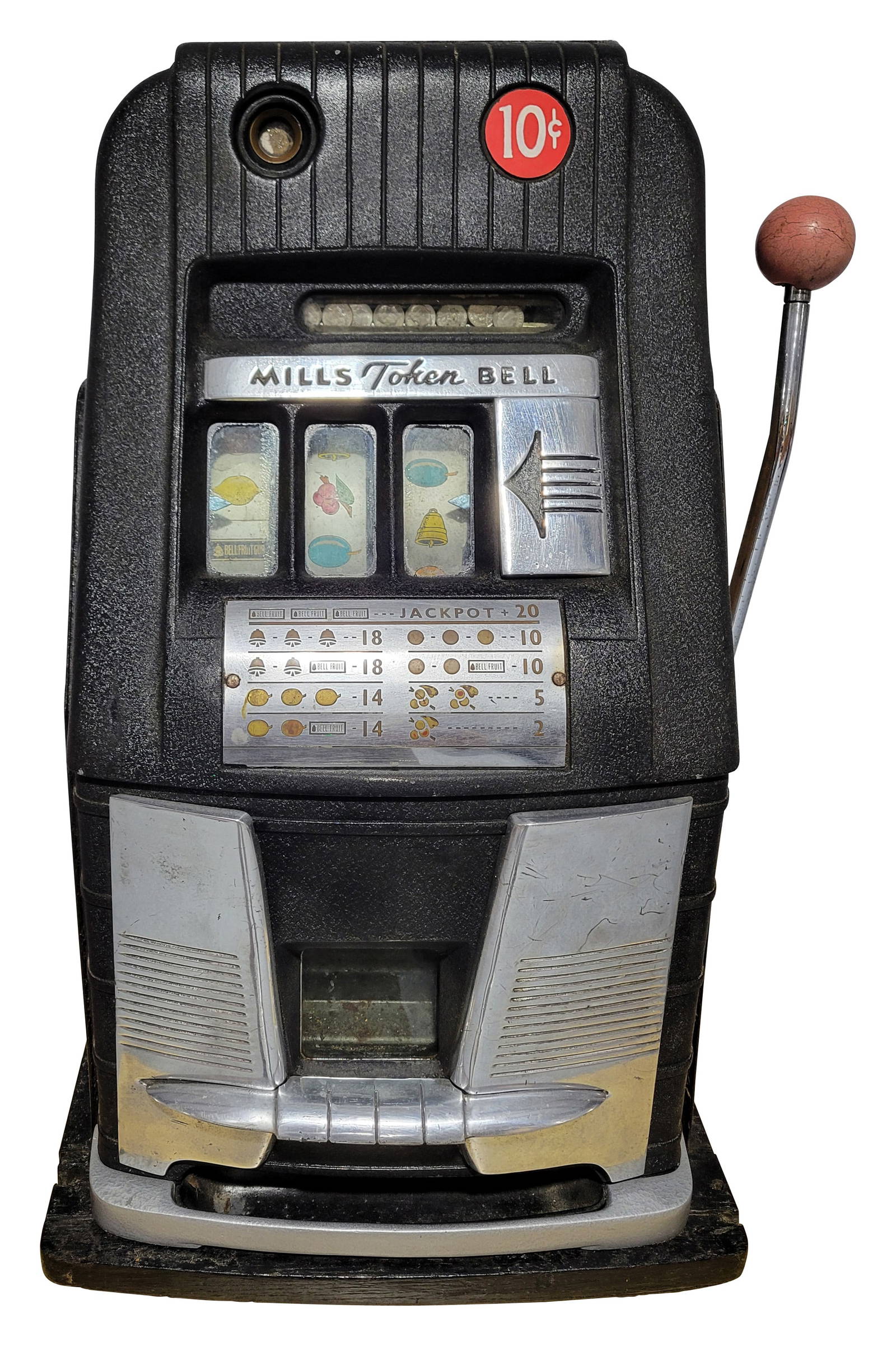 Mills Token Bell High Top 10 Cent Slot Machine Auction
