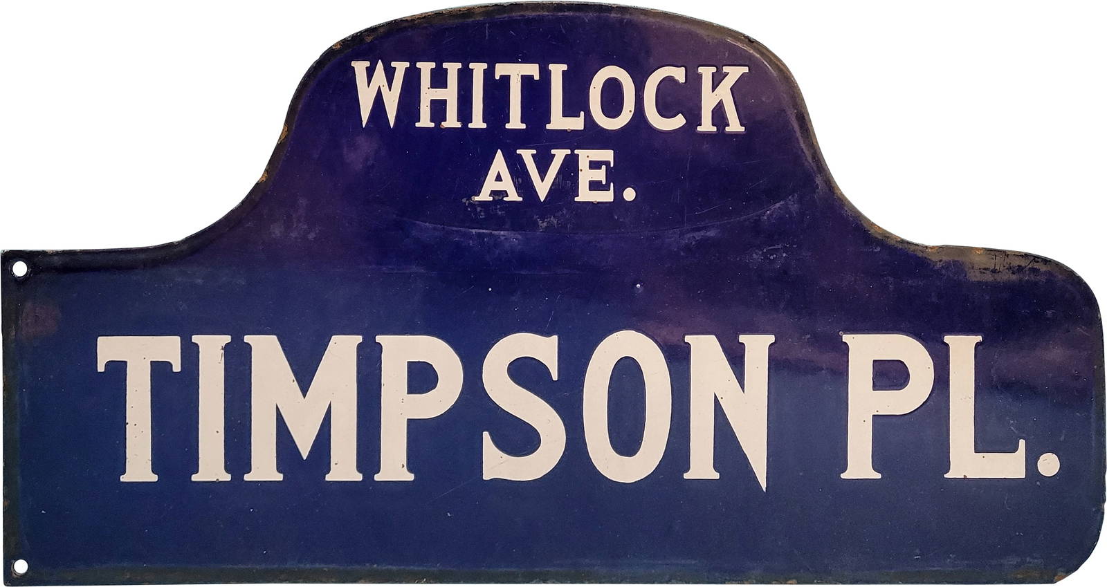 Whitlock Ave. & Timpson Pl New York City Dsp Street Sign Auction