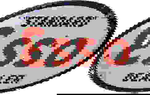 Standard Esso Gasoline Dealer 7' Ssp Id Sign Auction