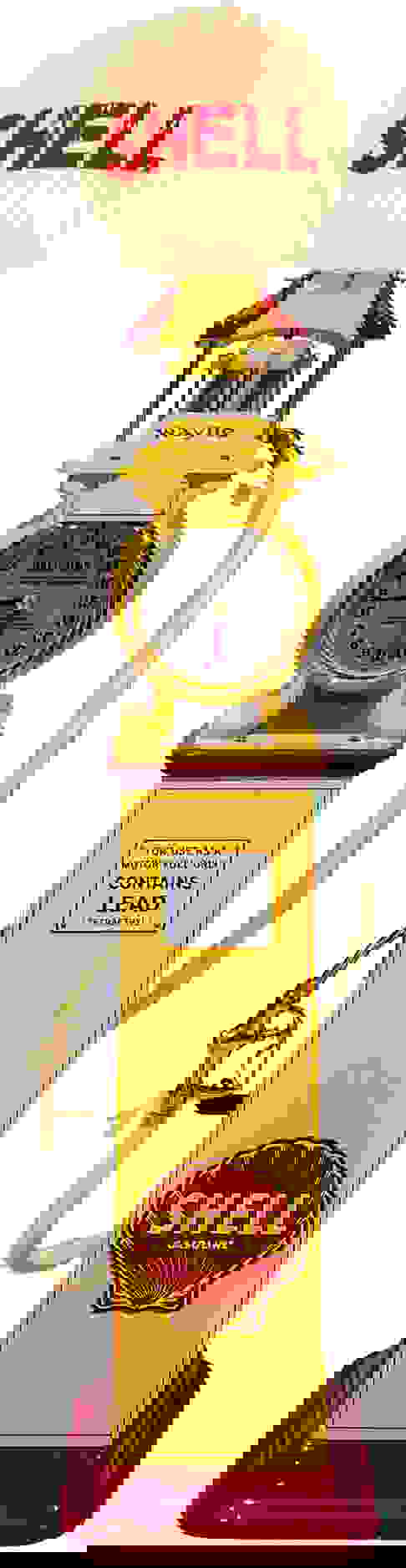 Reproduction Wayne Model #800 Clock Face Gas Pump Shell Gasoline Auction