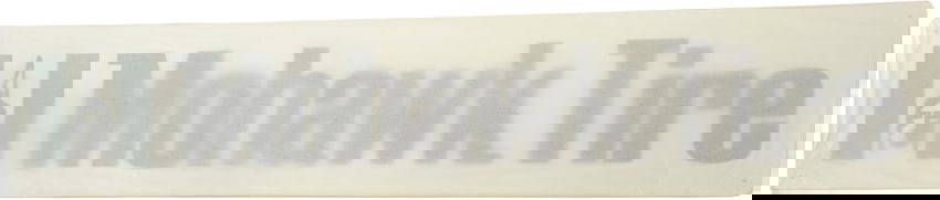 Nos Mohawk Tires 5' Sst Logo Sign W/ Original Box Auction