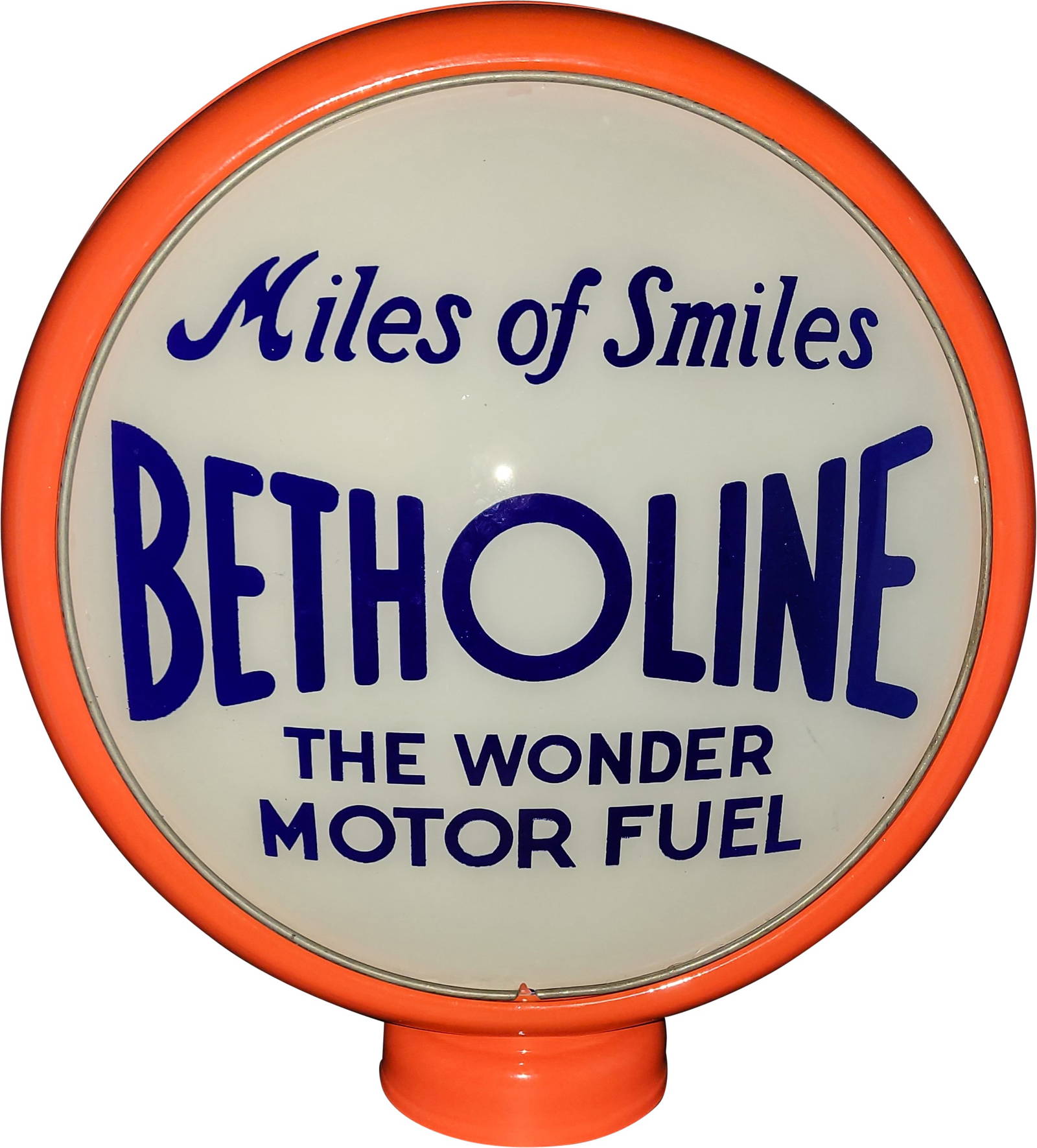 Betholene "miles Of Smiles" Gasoline 15" Hp Metal Body Globe Complete ...