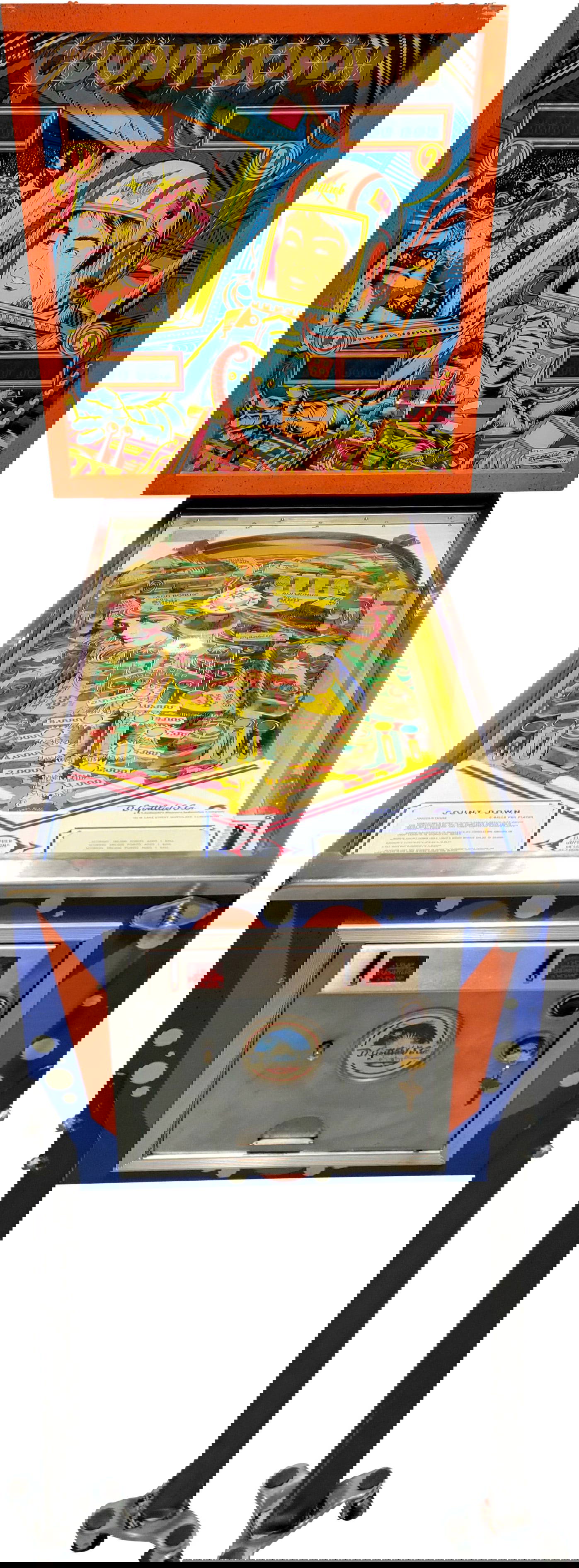 Gottlieb Count-down Pinball Machine Auction