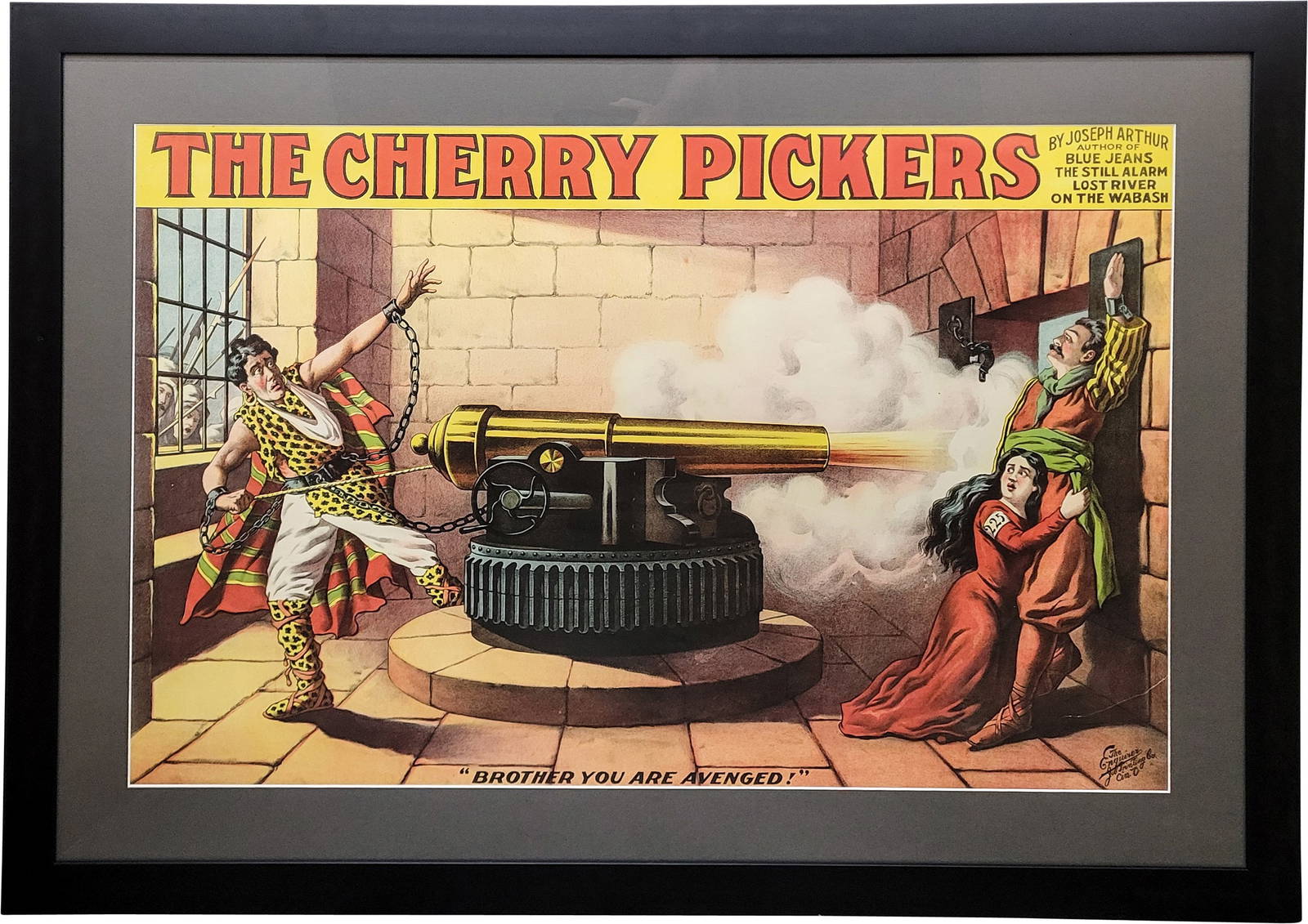 The Cherry Pickers By Joseph Arthur "brother You Are Avenged" Framed ...