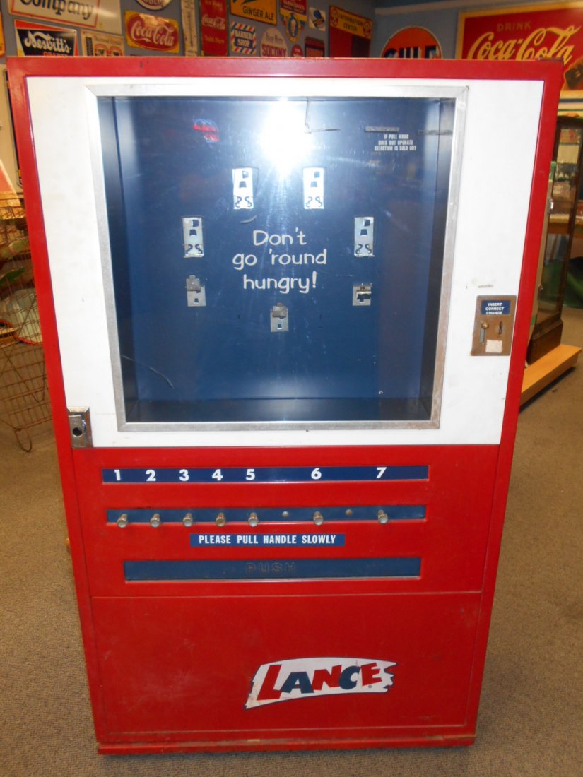 Lance Coin Operated Vending Machine