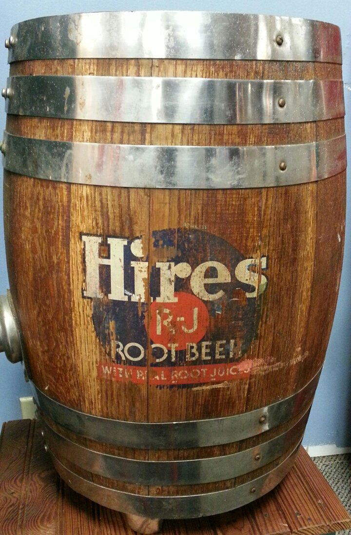 Hires Root Beer Advertising Barrel