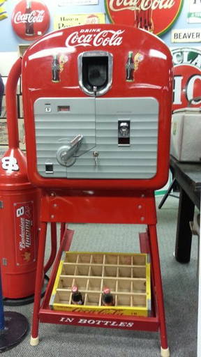 Restored Coca Cola Vendo 27 Vending Machine