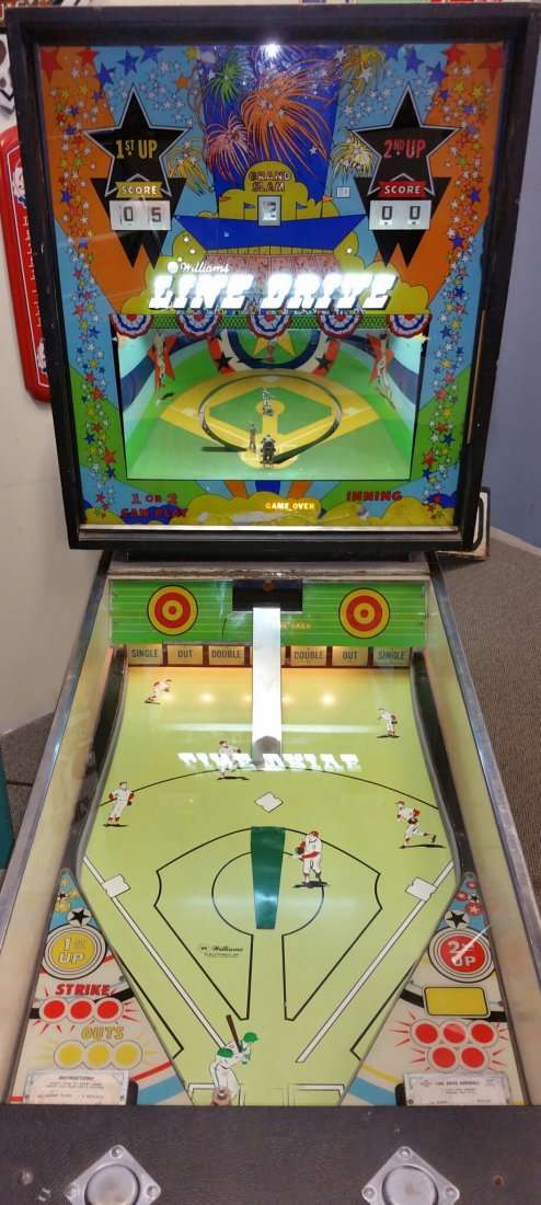 Williams Line Drive Pitch & Bat Baseball Game