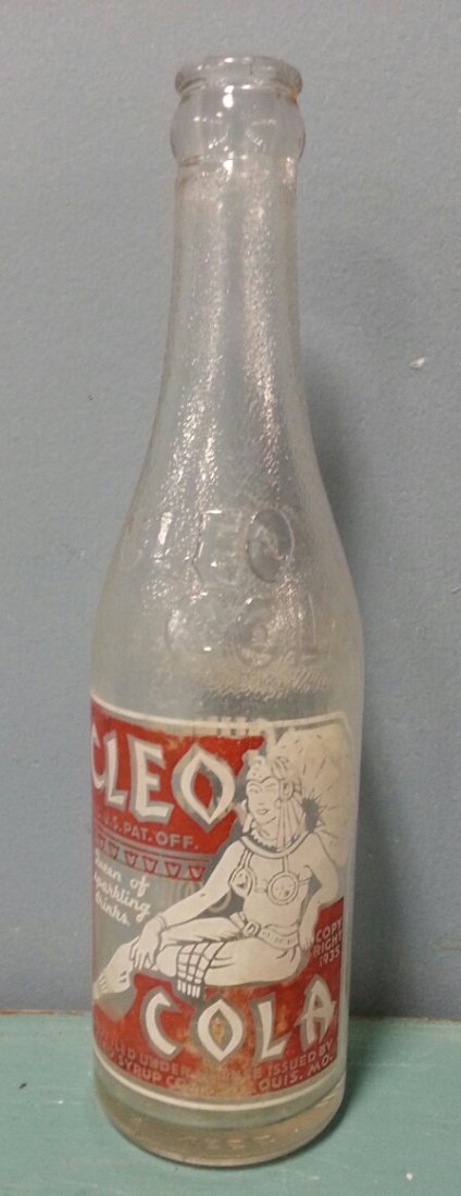Cleo Cola Bottle