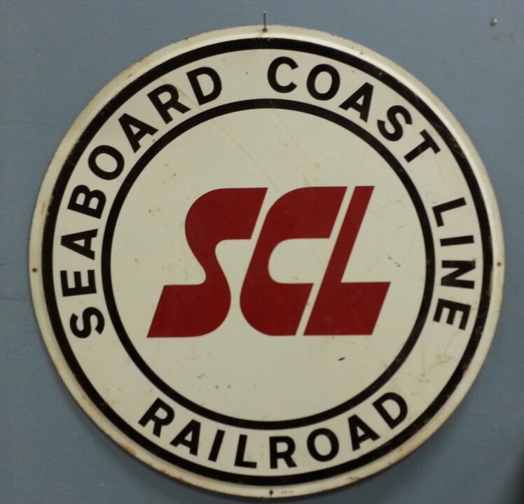 Seaboard Coast Line Railroad sign