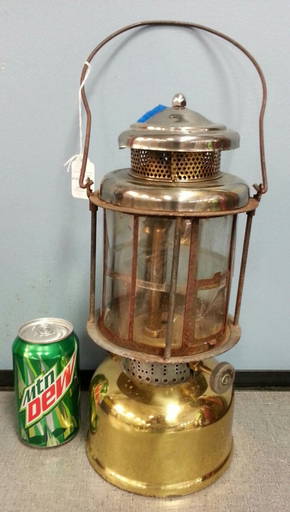 Vintage Brass Coleman Lantern