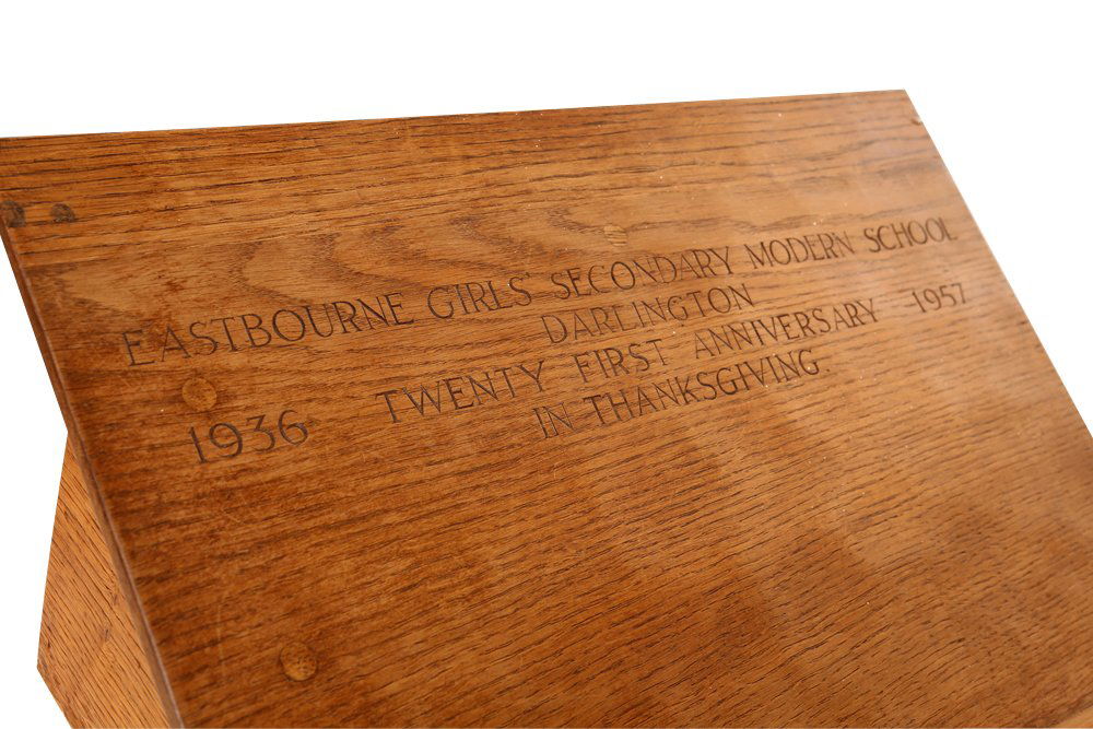 Robert Thompson of Kilburn: A Mouseman oak lectern