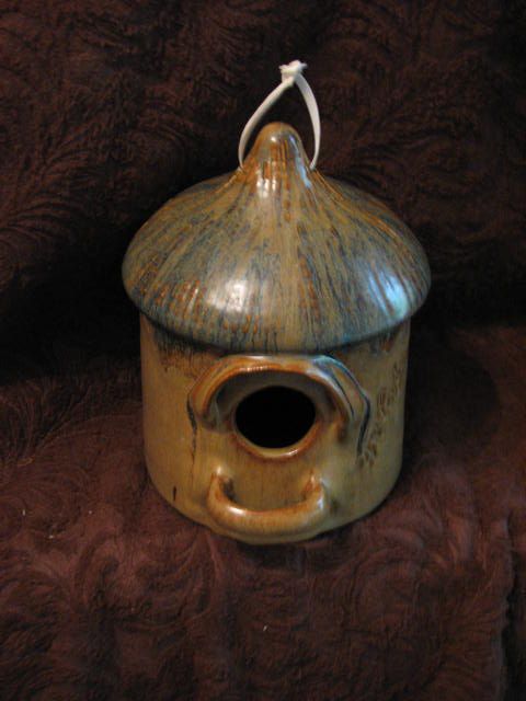 Ron Cooper Pottery Bird House