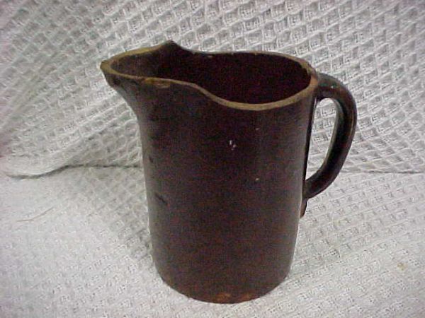 Early Kentucky Made Southern Pottery Pitcher.